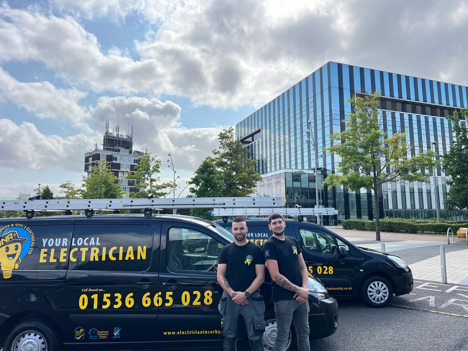 Looking for a local electrician in Corby?